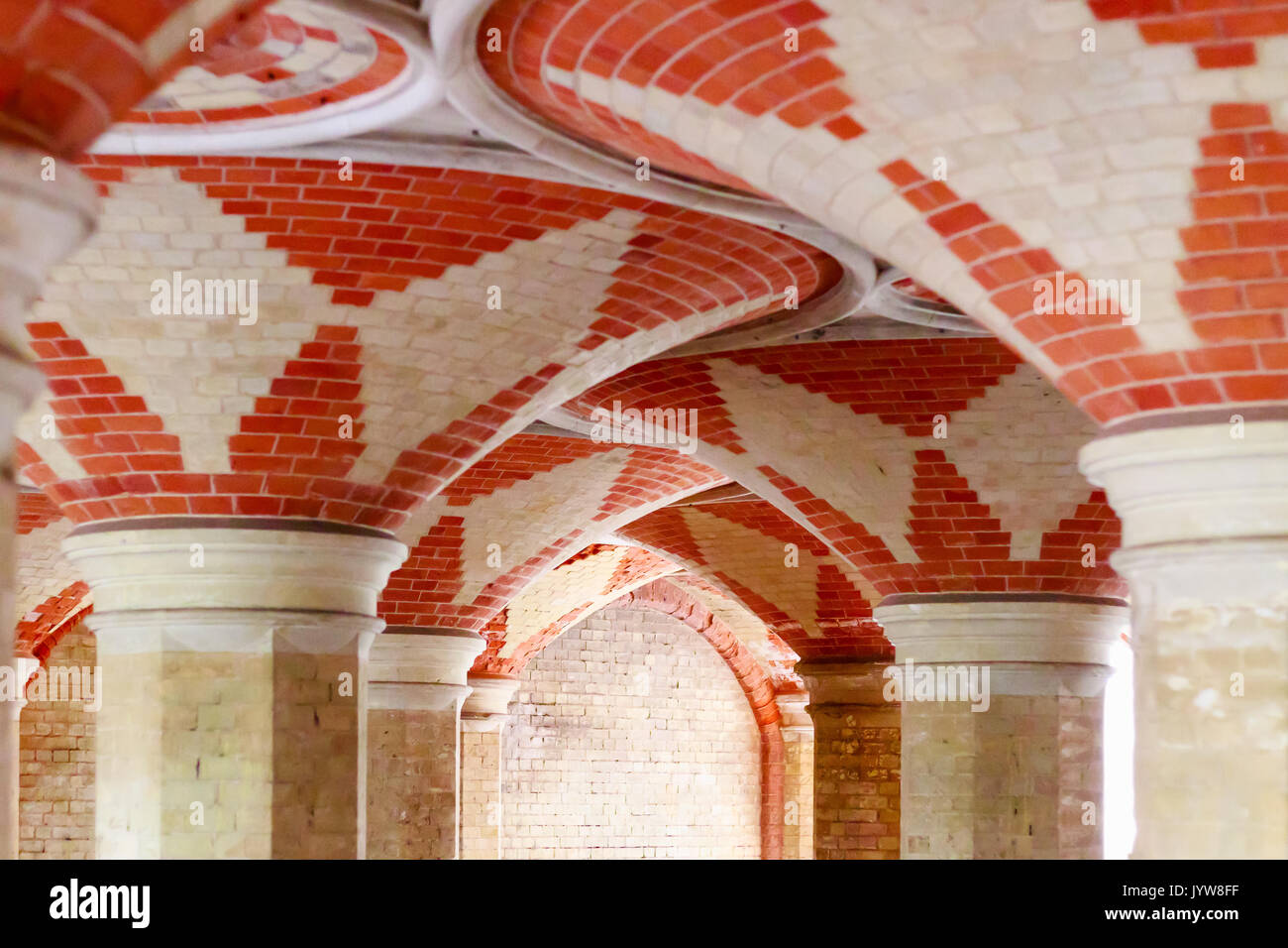 Restored crystal palace victorian ceiling subway hi-res stock ...