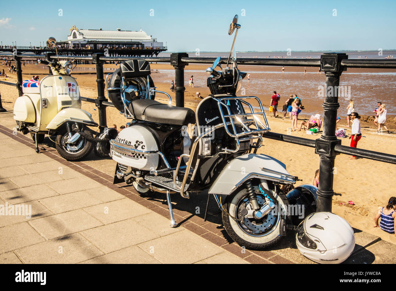 the old vesper moto scooter Ray Boswell Stock Photo - Alamy