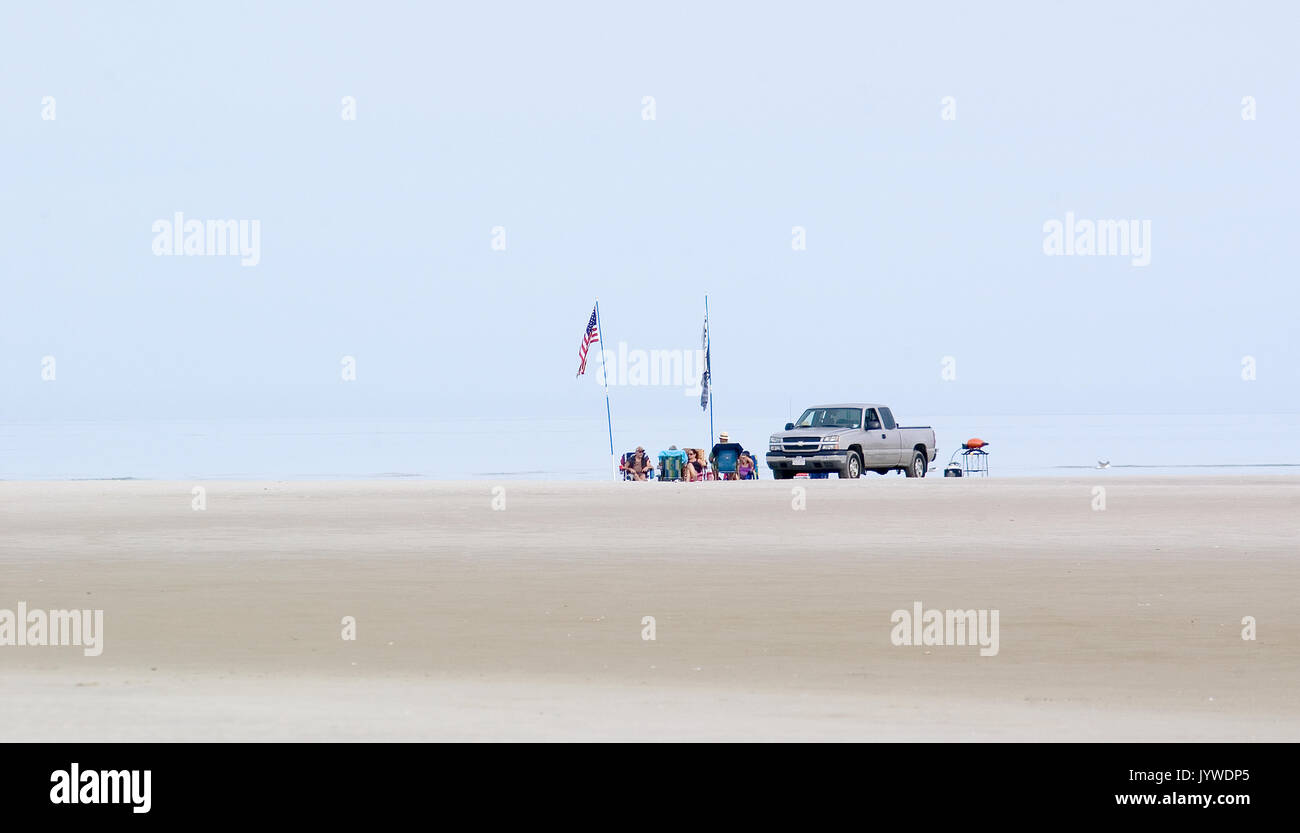 Four wheelers on Cold Storage Beach - Dennis, MA - Cape Cod Stock Photo ...
