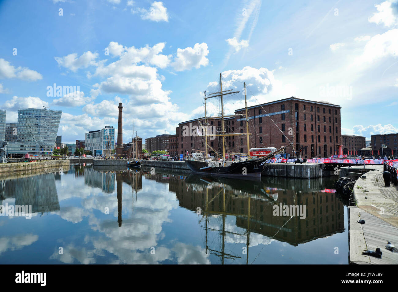 Albert Dock, Liverpool, Merseyside, England Stock Photo - Alamy