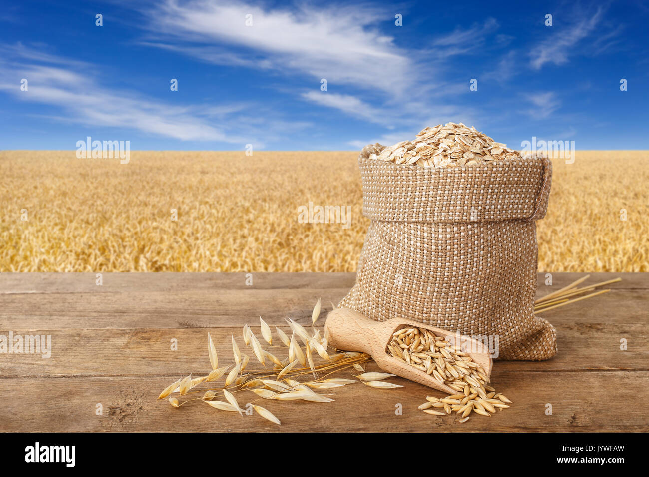 Oats bag hi-res stock photography and images - Alamy