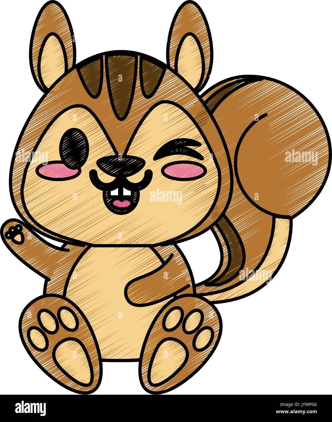 chipmunk vector illustration Stock Vector Image & Art - Alamy
