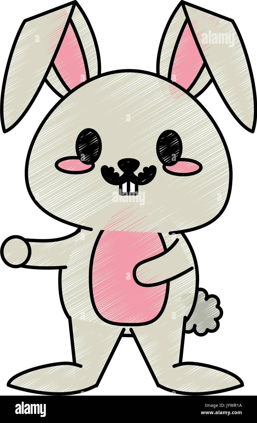 bunny vector illustration Stock Vector Image & Art - Alamy