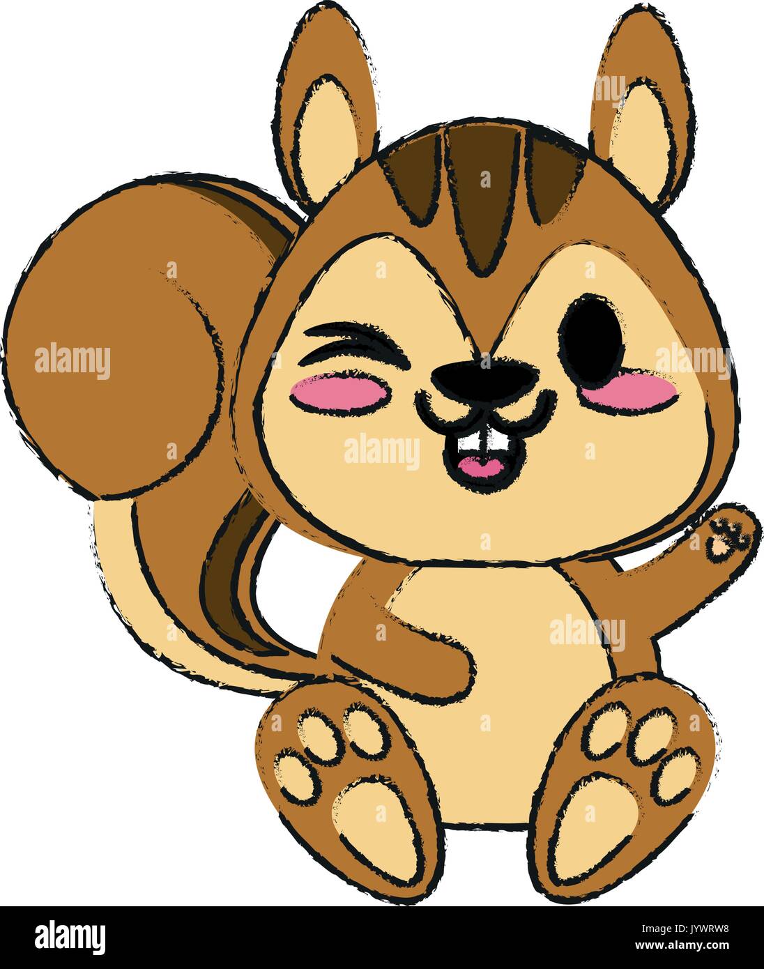 chipmunk vector illustration Stock Vector Image & Art - Alamy