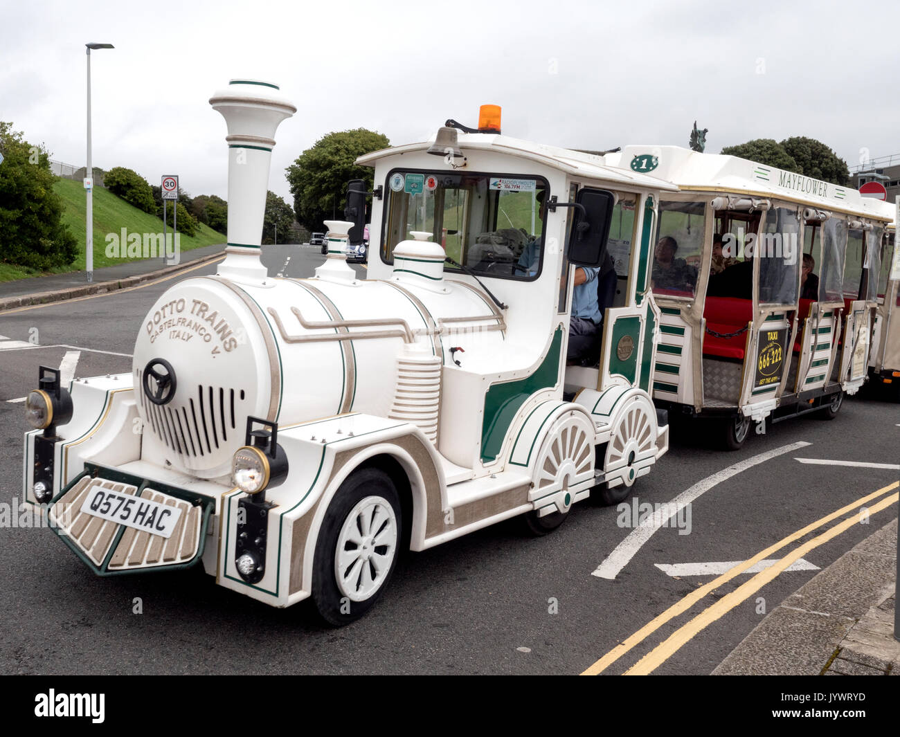 Plymouth land train hi-res stock photography and images - Alamy