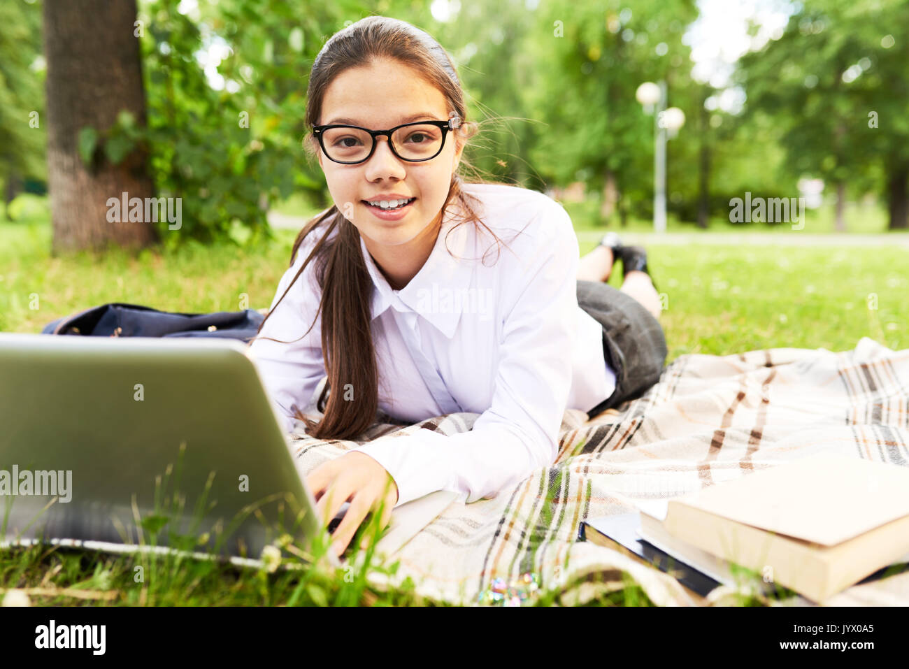 Pretty Young Researcher Posing for Photography Stock Photo - Alamy