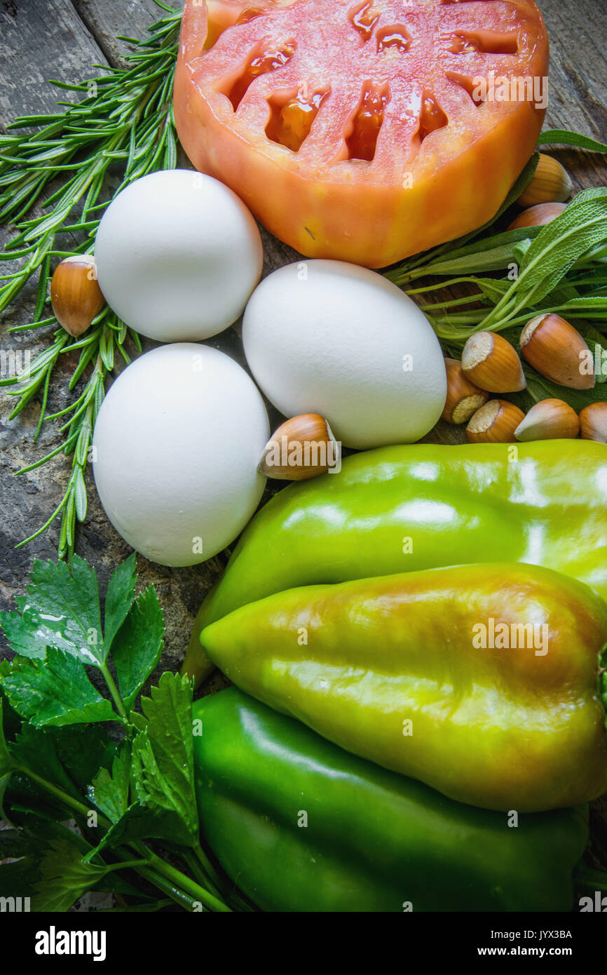 Healthy farm food Stock Photo - Alamy