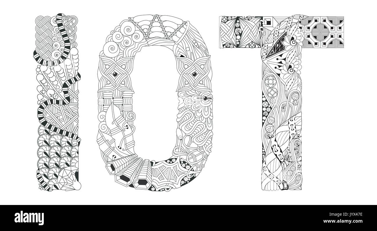 Iot font Cut Out Stock Images & Pictures - Alamy