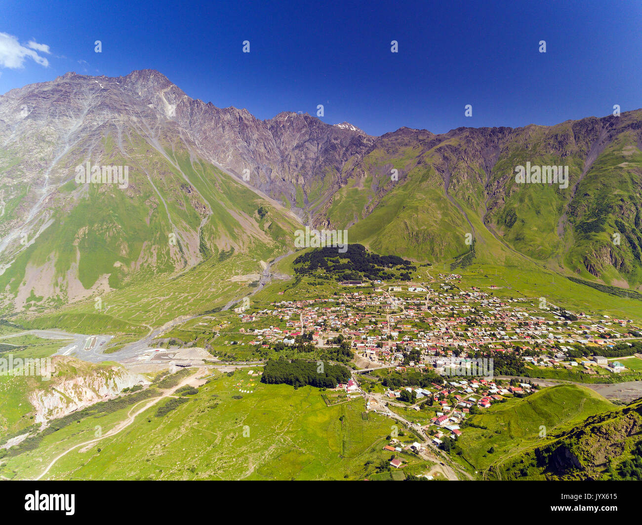 Stepantsminda monastery hi-res stock photography and images - Alamy