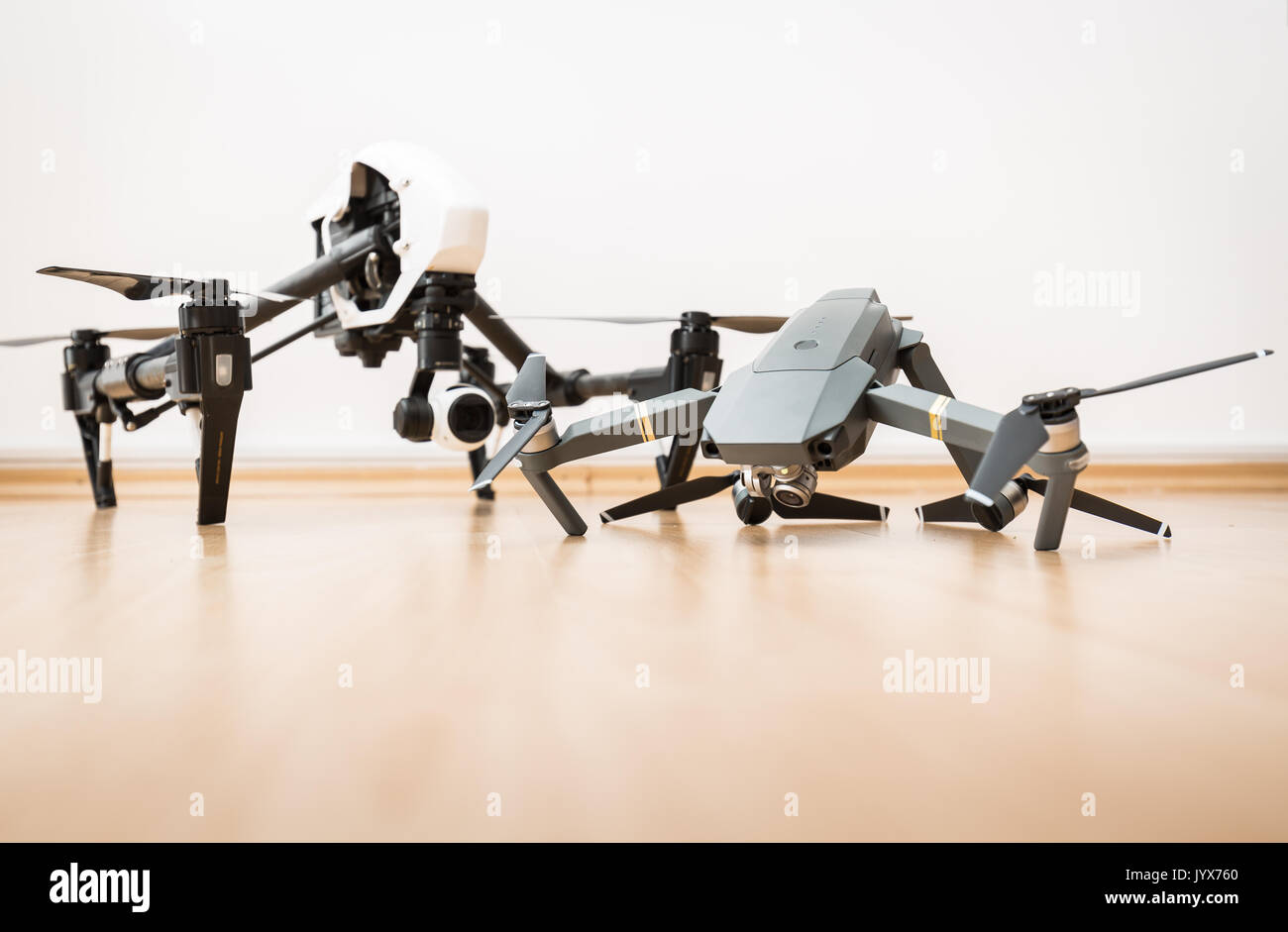 Shot two drones hi-res stock photography and images - Alamy