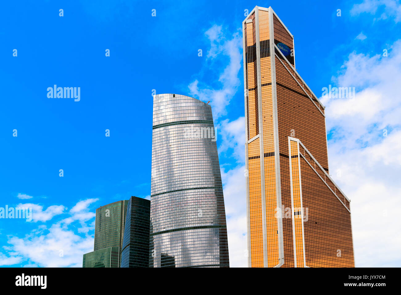 Moscow City, Russia modern city centre of skyscrapers Stock Photo - Alamy