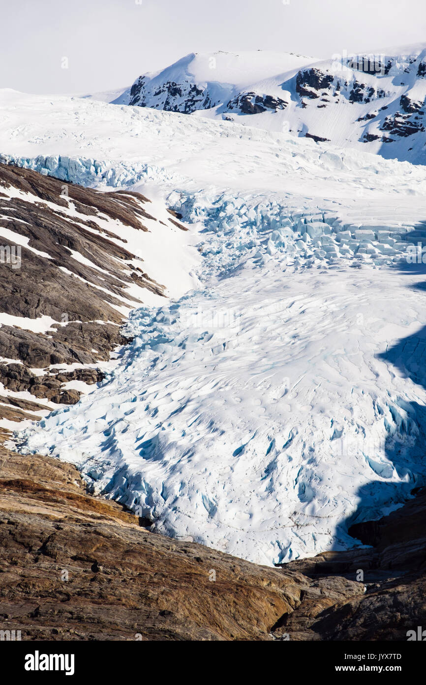 Svartisen engabreen glacier hi-res stock photography and images - Alamy
