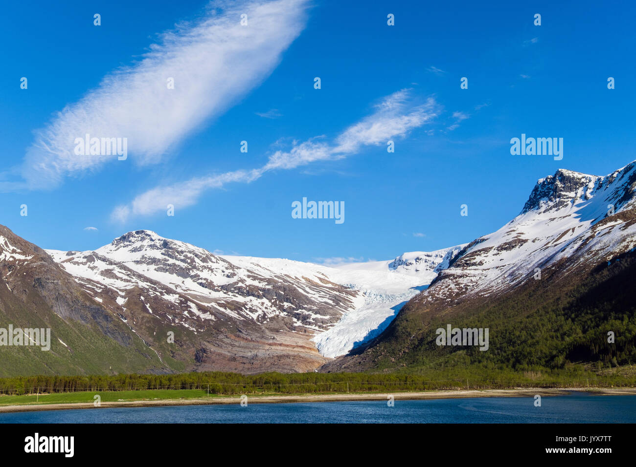 Svartisen ice cap hi-res stock photography and images - Alamy