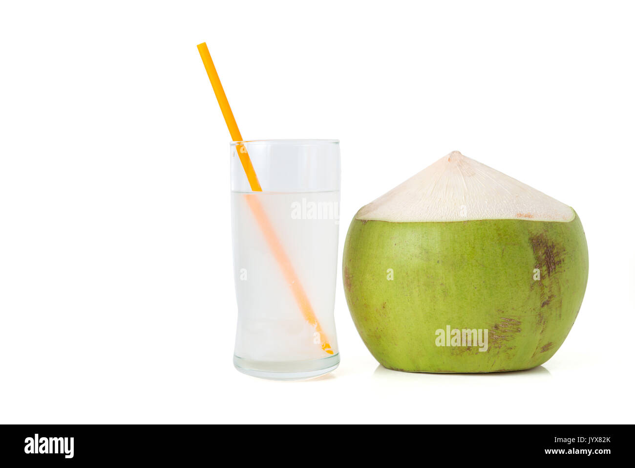 Coconut water glass isolated hi-res stock photography and images - Alamy