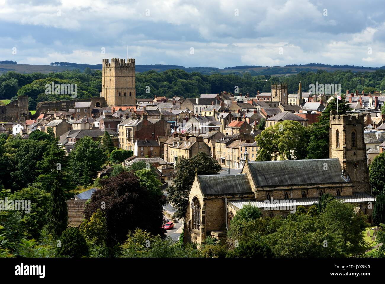 Richmond yorkshire hi-res stock photography and images - Alamy