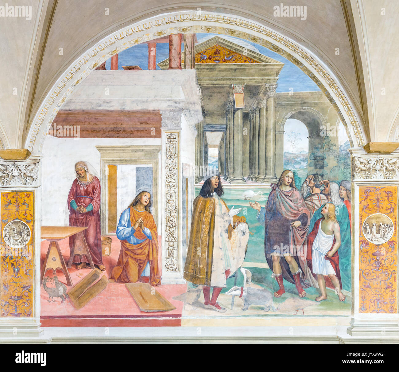 Renaissance Italy Fresco Stock Photos & Renaissance Italy Fresco Stock ...