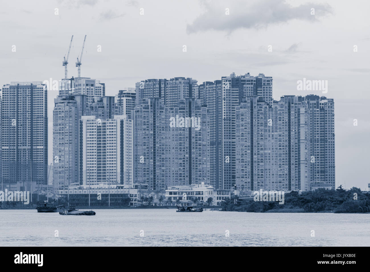 Modern downtown and city hi-res stock photography and images - Alamy