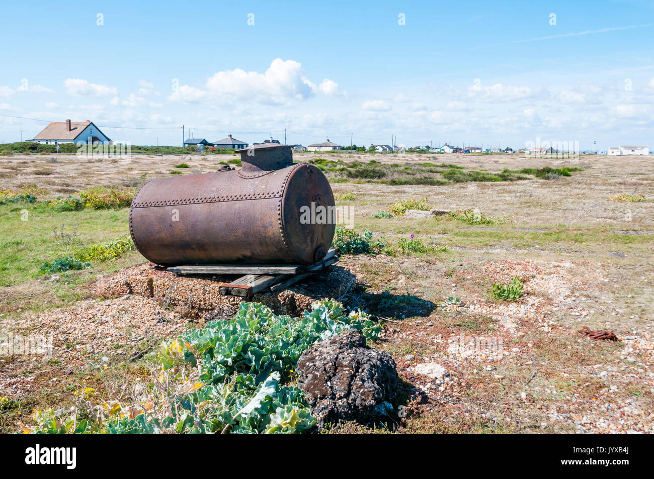 Beach rusted scrap sea hi-res stock photography and images - Alamy