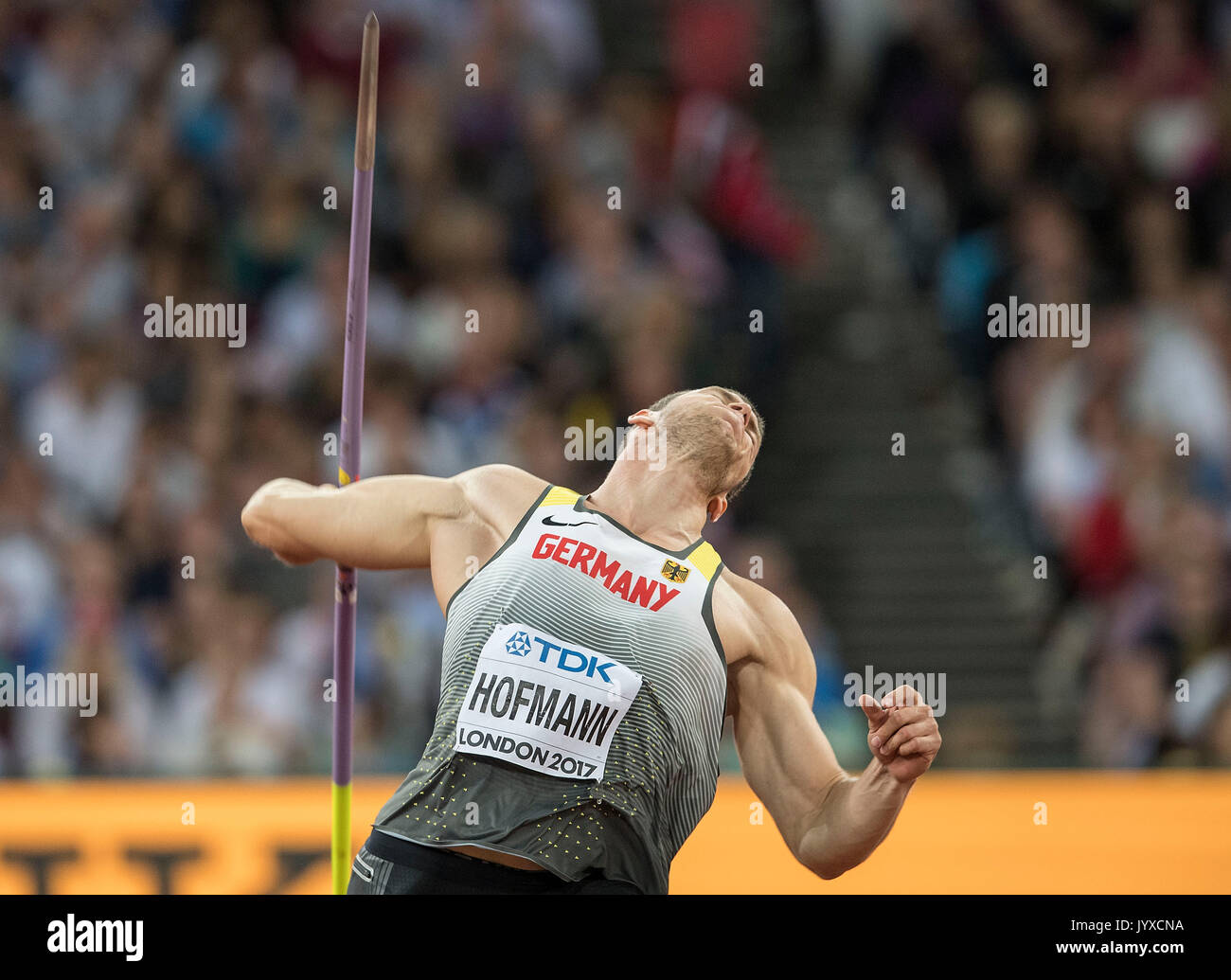 London, Grossbritannien. 12th Aug, 2017. Andreas HOFMANN, Deutschland ...