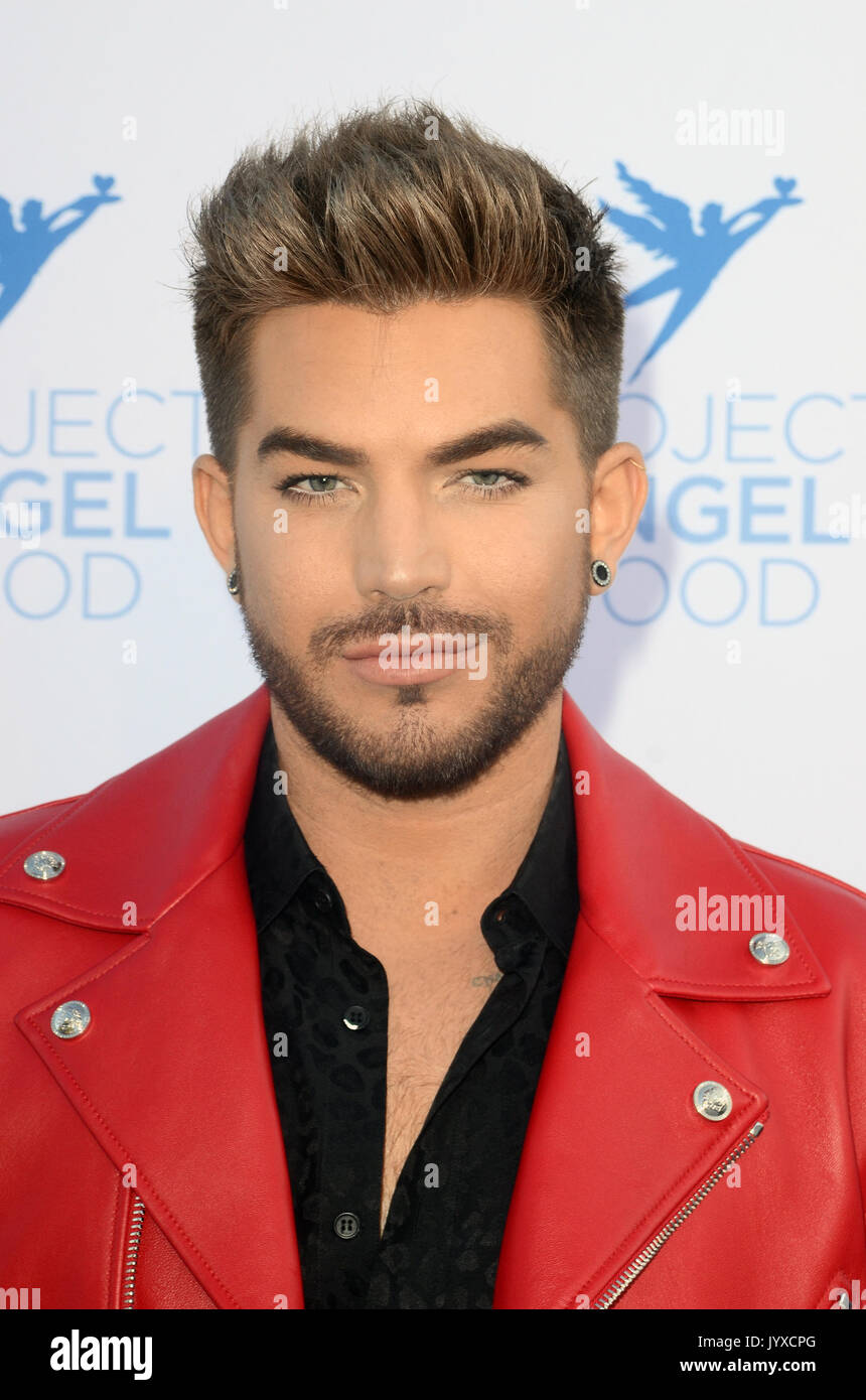 Los Angeles, Ca, USA. 19th Aug, 2017. Adam Lambert at Project Angel ...