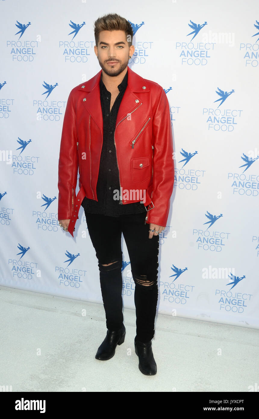 Los Angeles, Ca, USA. 19th Aug, 2017. Adam Lambert at Project Angel ...