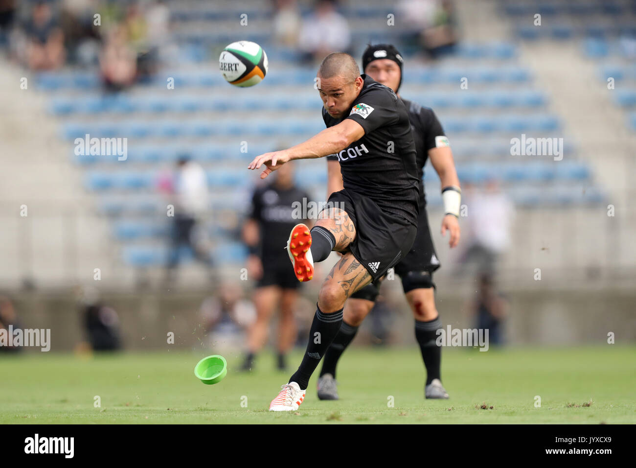 Tokyo, Japan. 18th Aug, 2017. Tamati Ellison () Rugby : Japan Rugby Top ...