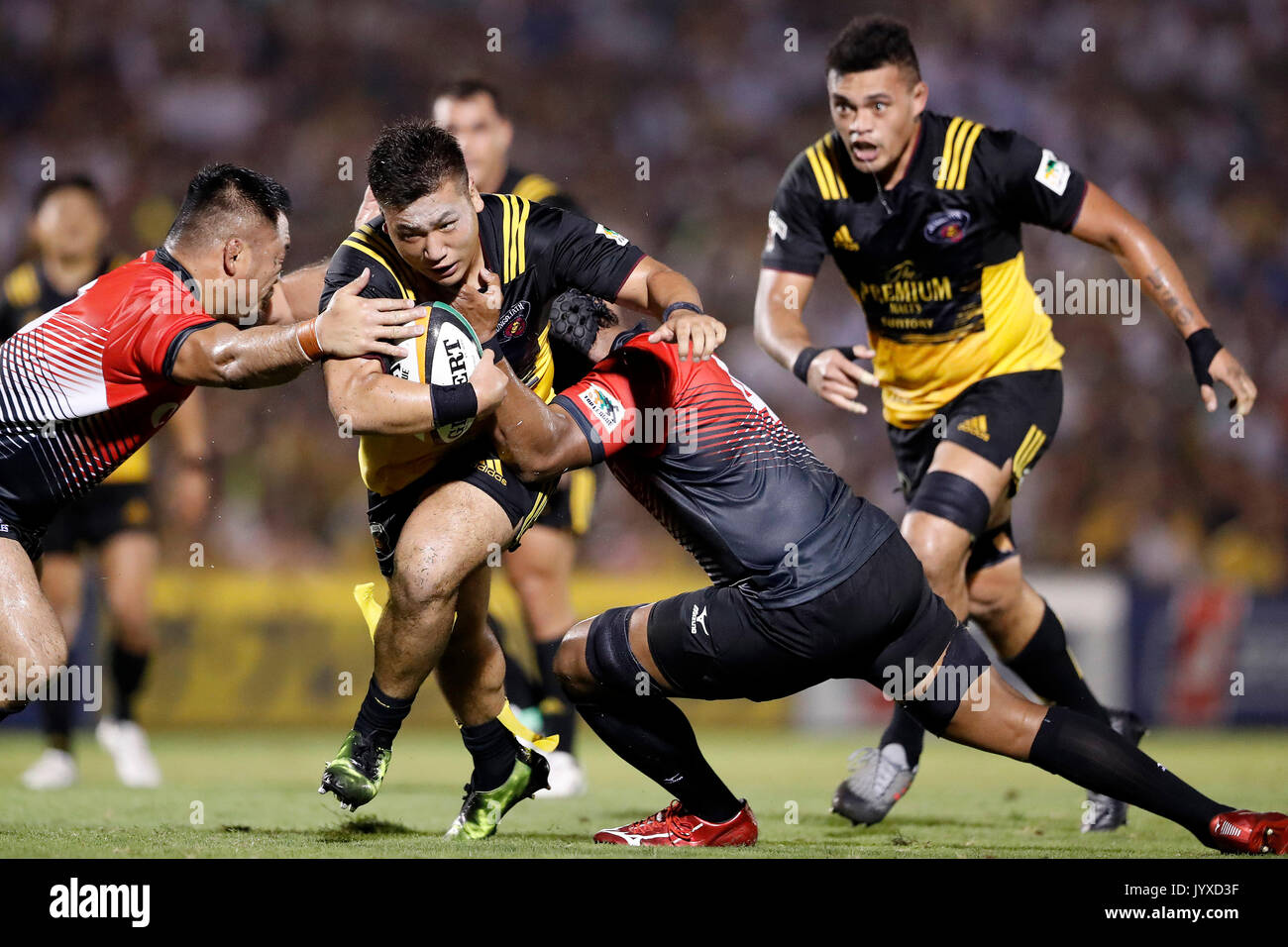 Tokyo, Japan. 18th Aug, 2017. Shunta Nakamura () Rugby : Japan Rugby ...