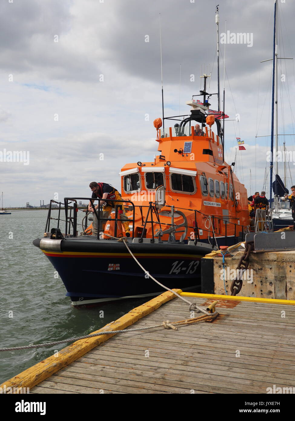 Queenborough, Kent. 20 Aug, 2017. Sheerness RNLI Open Day in ...