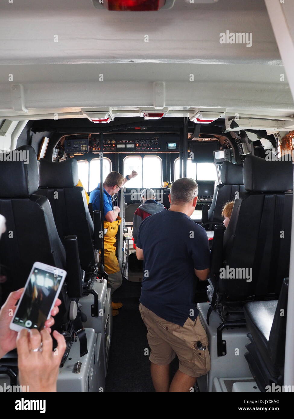 Lifeboat cabin inside hi-res stock photography and images - Alamy