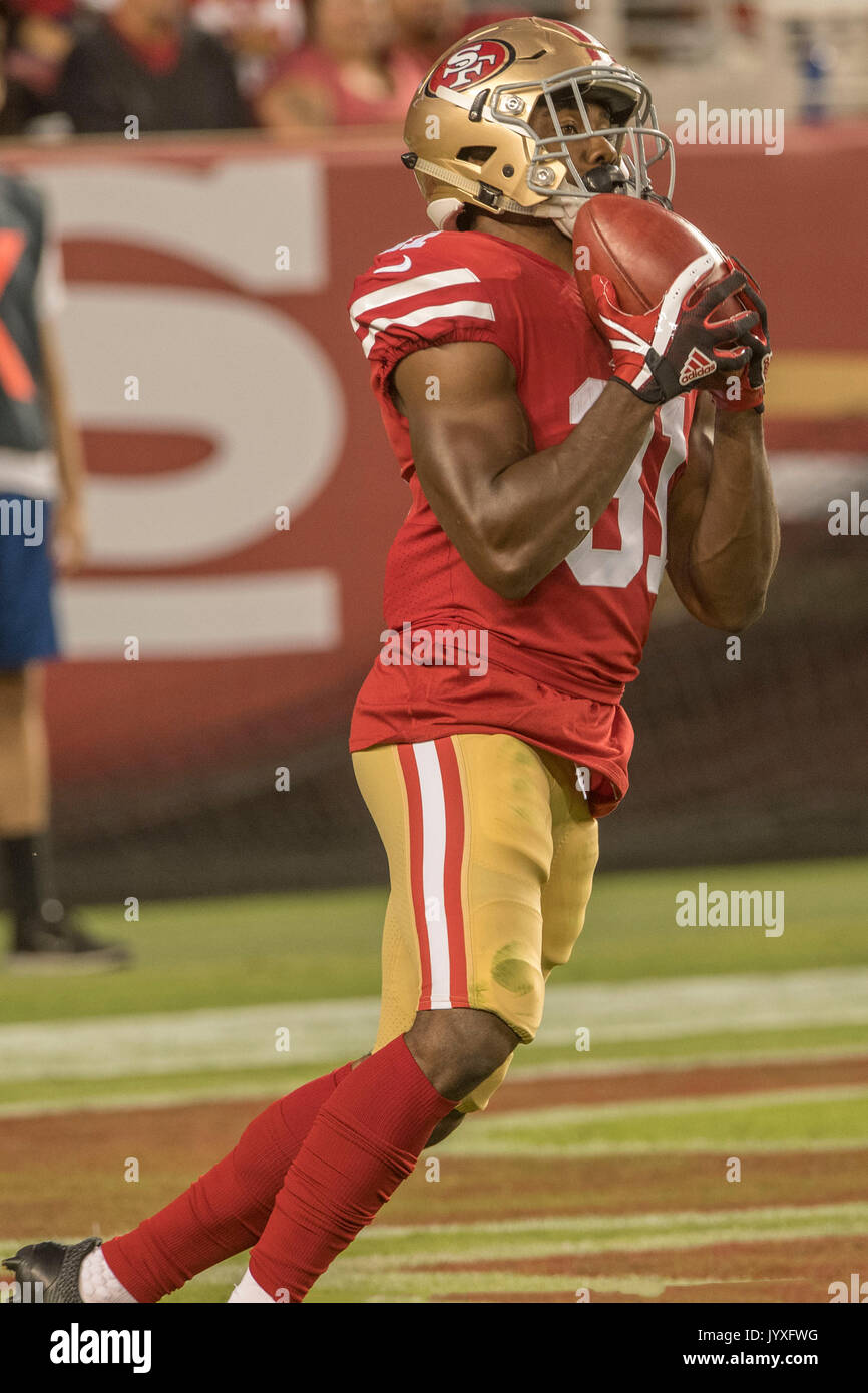 August 19, 2017: San Francisco 49ers running back Raheem Mostert (31 ...