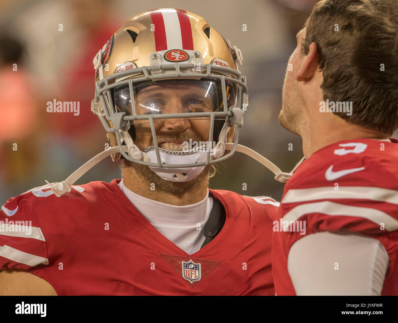 San francisco 49ers long snapper hi-res stock photography and images ...