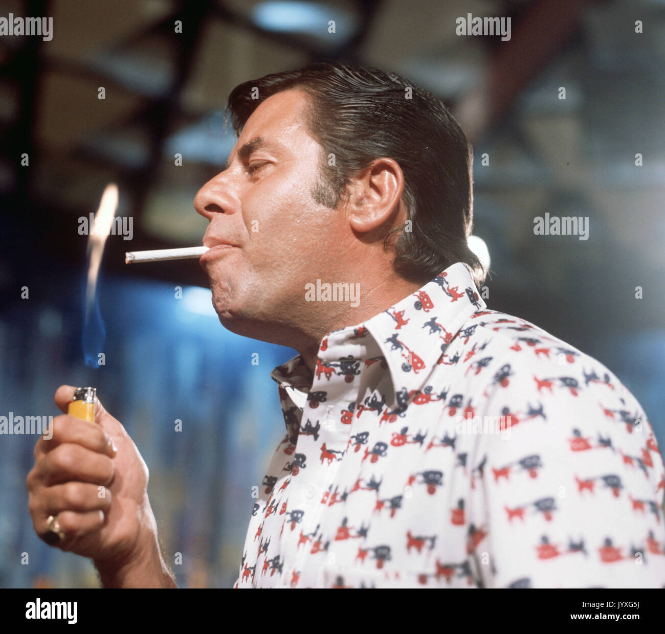 FILE - US-American comic, actor and entertainer Jerry Lewis during ...