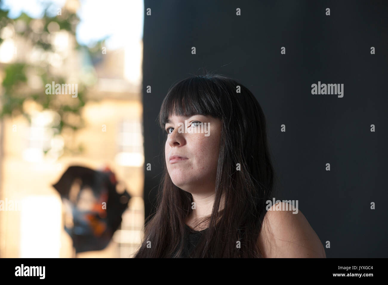 Edinburgh, UK. 20th Aug, 2017. Writer Natasha Kanape Fontaine appearing ...