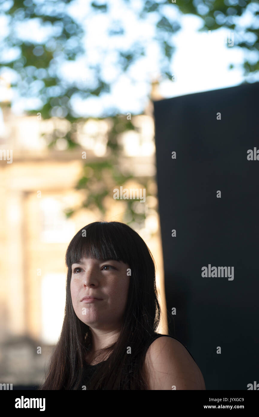 Edinburgh, UK. 20th Aug, 2017. Writer Natasha Kanape Fontaine appearing ...