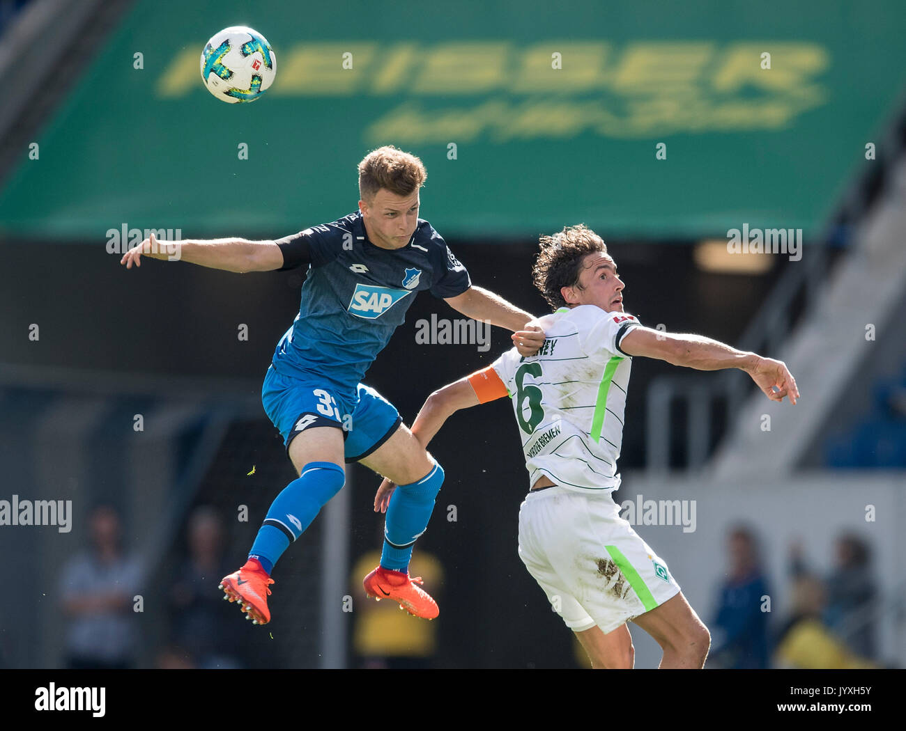 Sinsheim, Deutschland. 19th Aug, 2017. Dennis GEIGER (1899) im ...