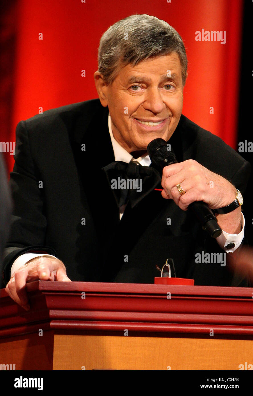 20th Aug, 2017. FILE: Jerry Lewis, the brash slapstick comic who became ...