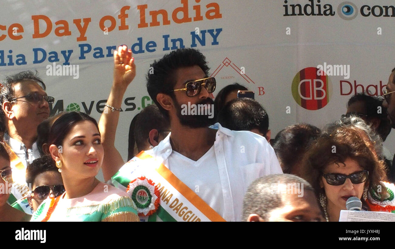 New York, New York, USA. 20th Aug, 2017. India Day Parade. The worlds ...