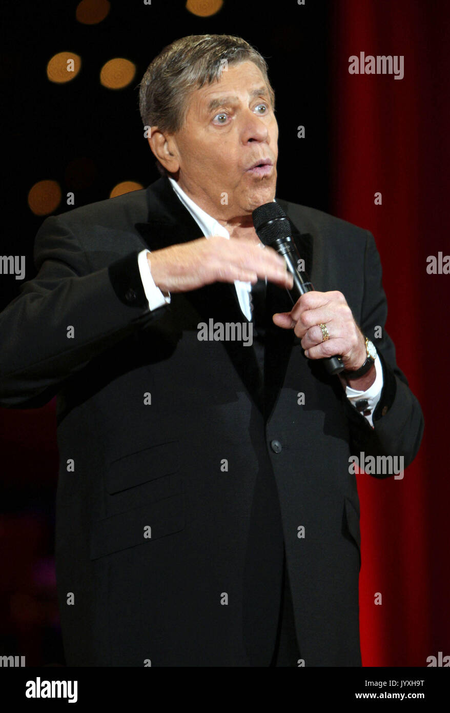 20th Aug, 2017. FILE: Jerry Lewis, the brash slapstick comic who became ...