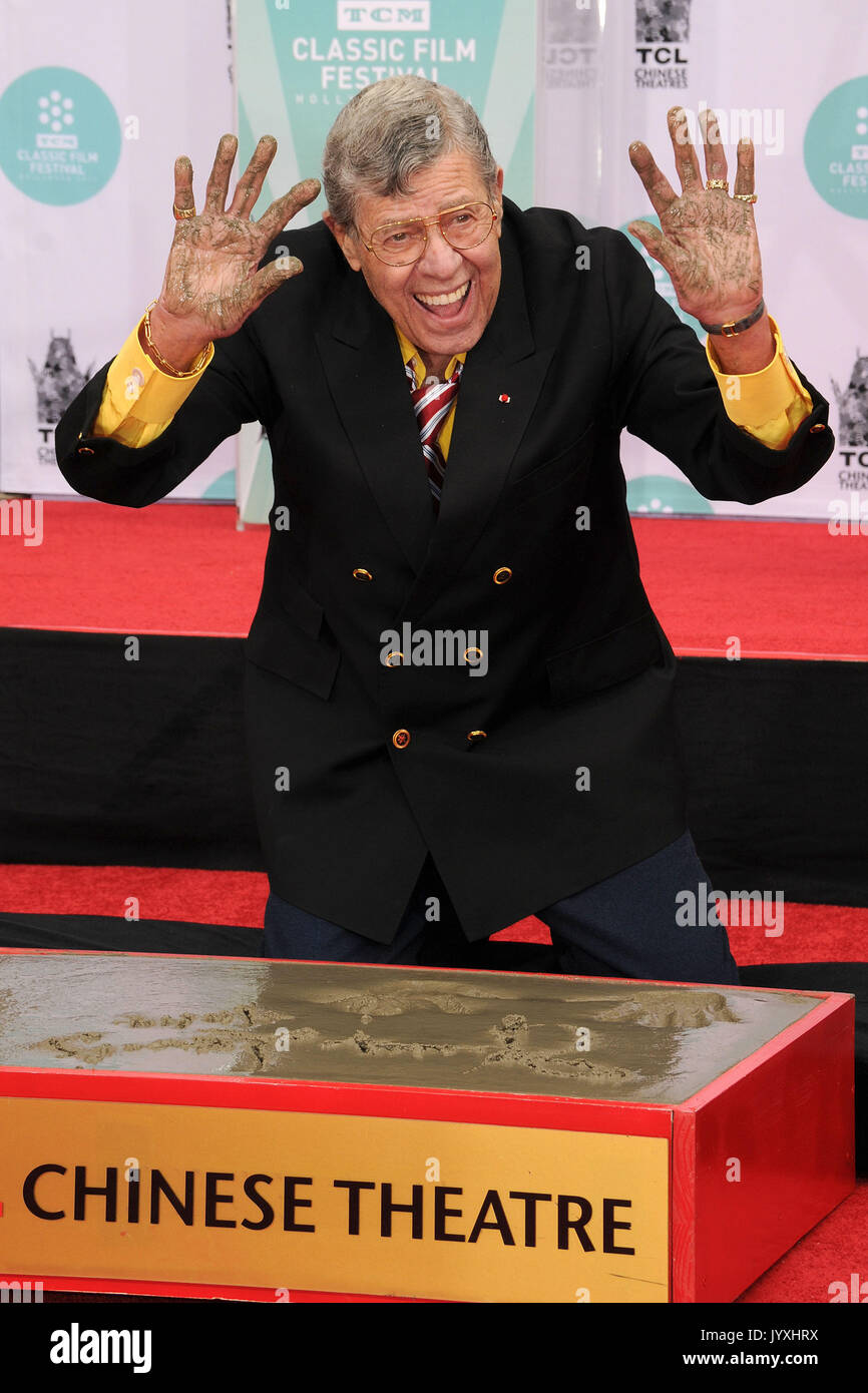 Hollywood, CA, USA. 12th Apr, 2014. 20 August 2017 - Jerry Lewis, the ...