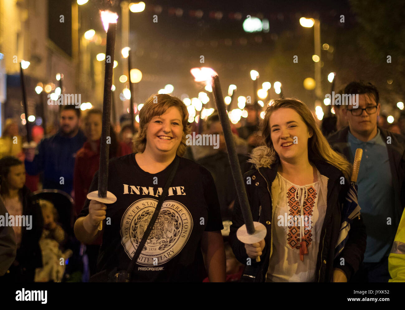 Tiki torch parade hi-res stock photography and images - Alamy