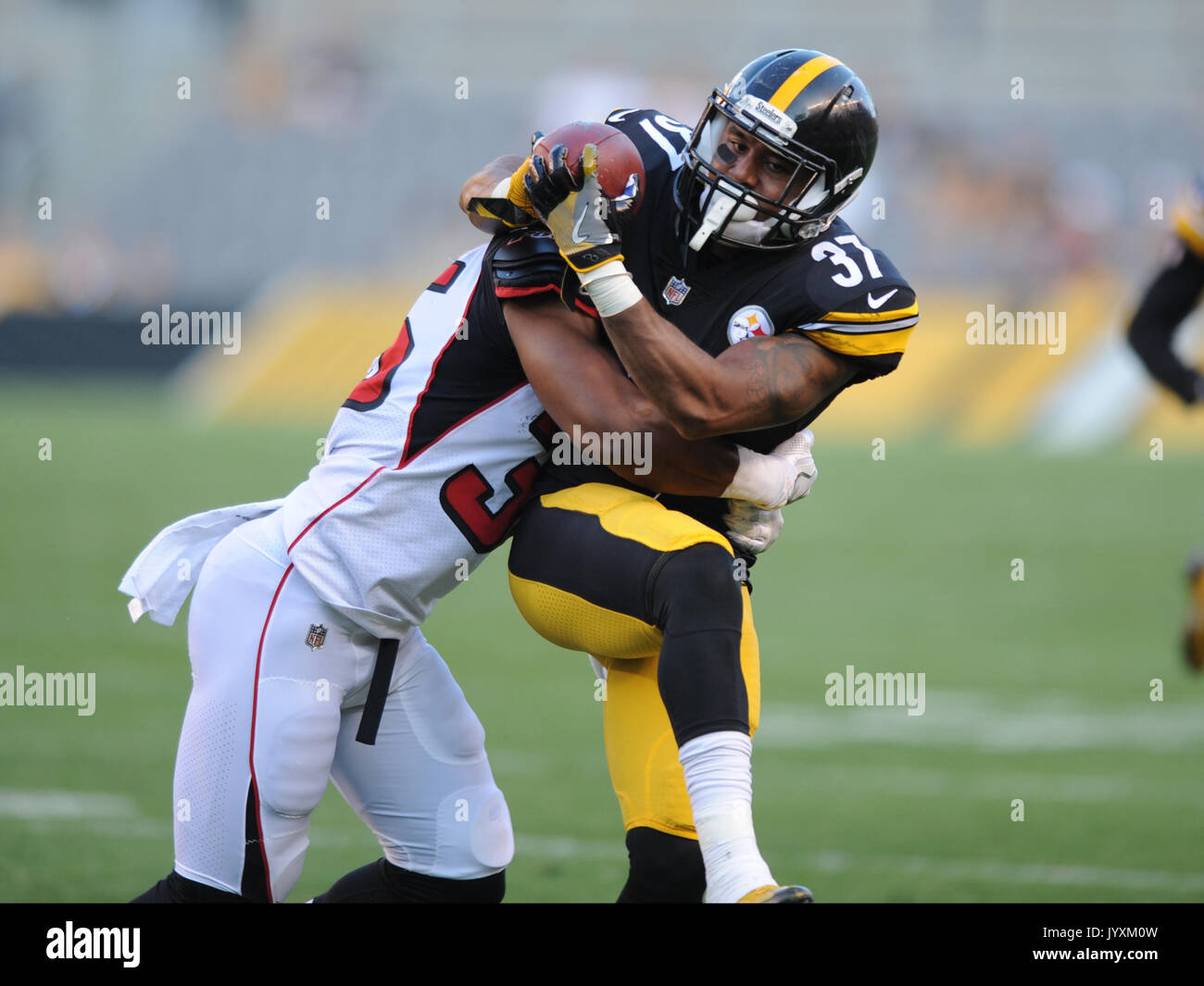 Pittsburgh, USA. 20th Aug, 2017. Jordan Dangerfield #37 during the ...