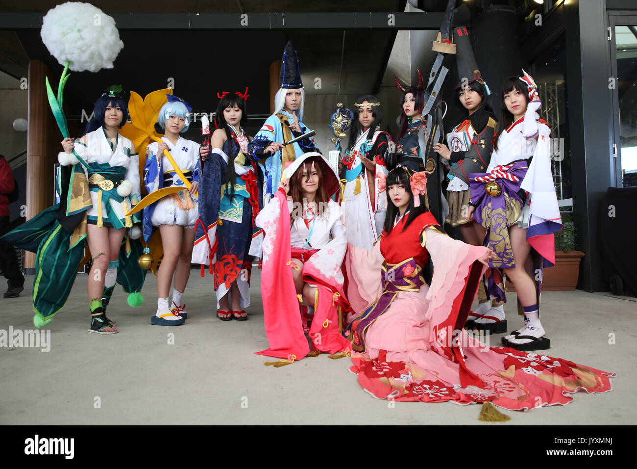 Sydney, Australia. 20th Aug, 2017. SMASH! Sydney Manga and Anime Show ...