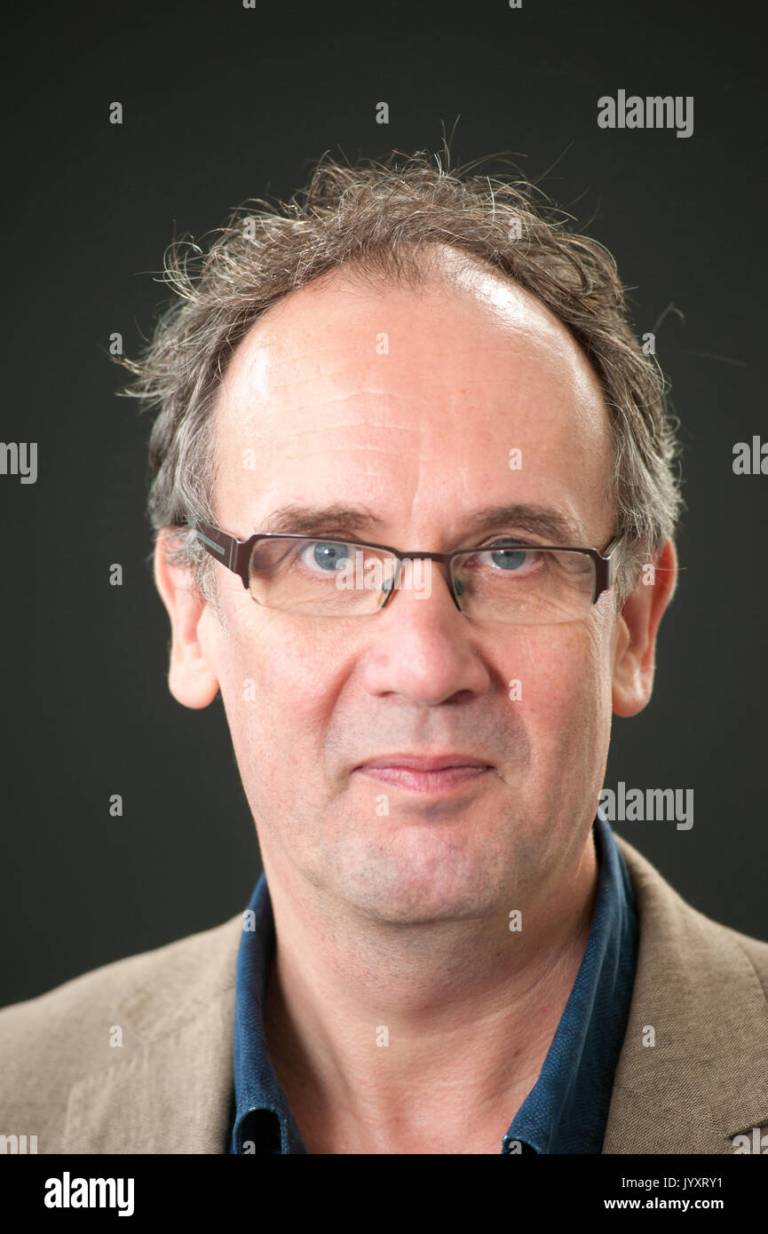 Edinburgh, UK. 21st August 2017. German author Volker Kutscher ...