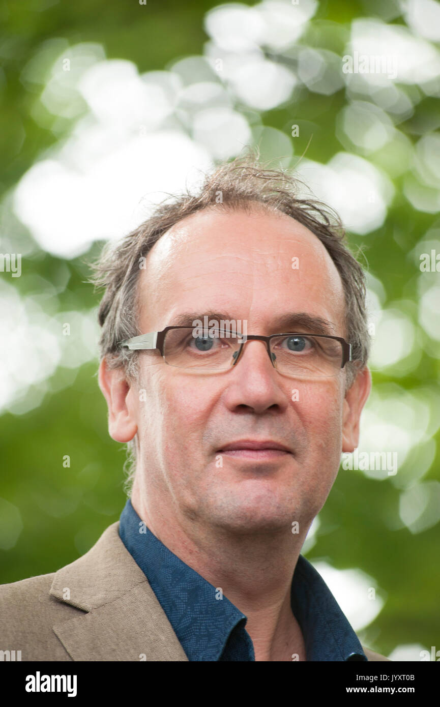 Edinburgh, UK. 21st August 2017. German author Volker Kutscher ...