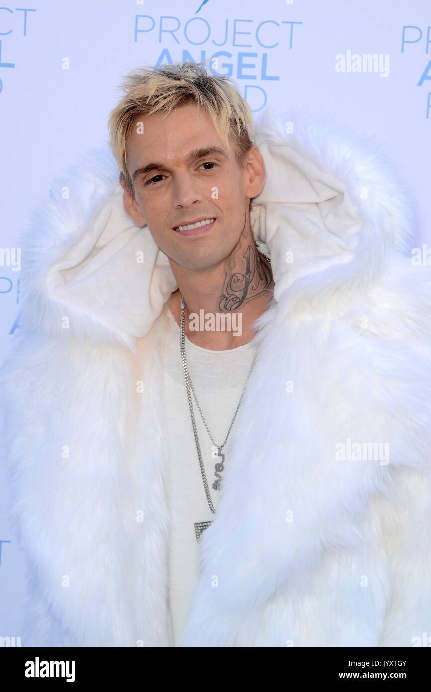 Aaron Carter at arrivals for Project Angelfood 2017 Angel Awards Gala ...