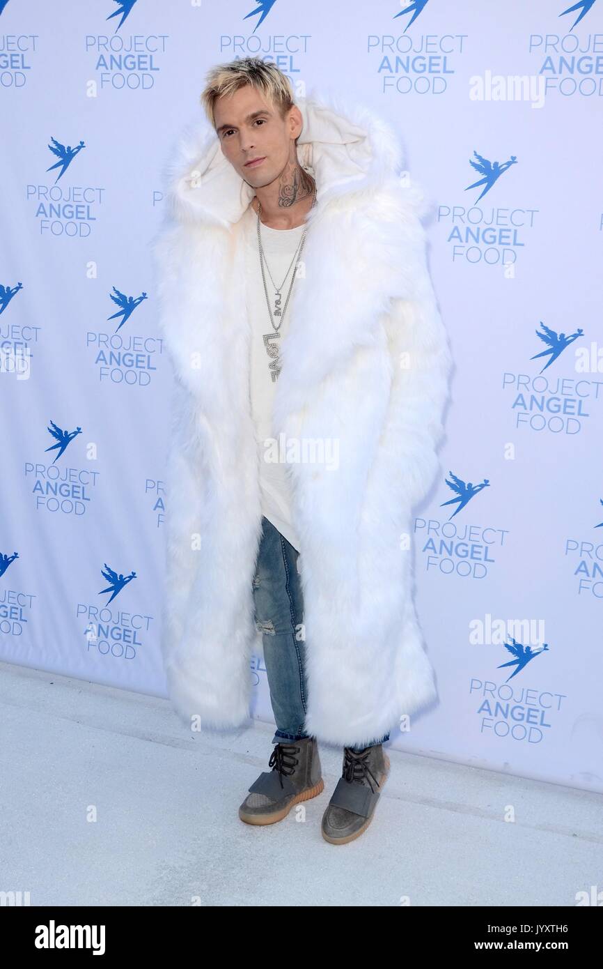 Aaron Carter at arrivals for Project Angelfood 2017 Angel Awards Gala ...
