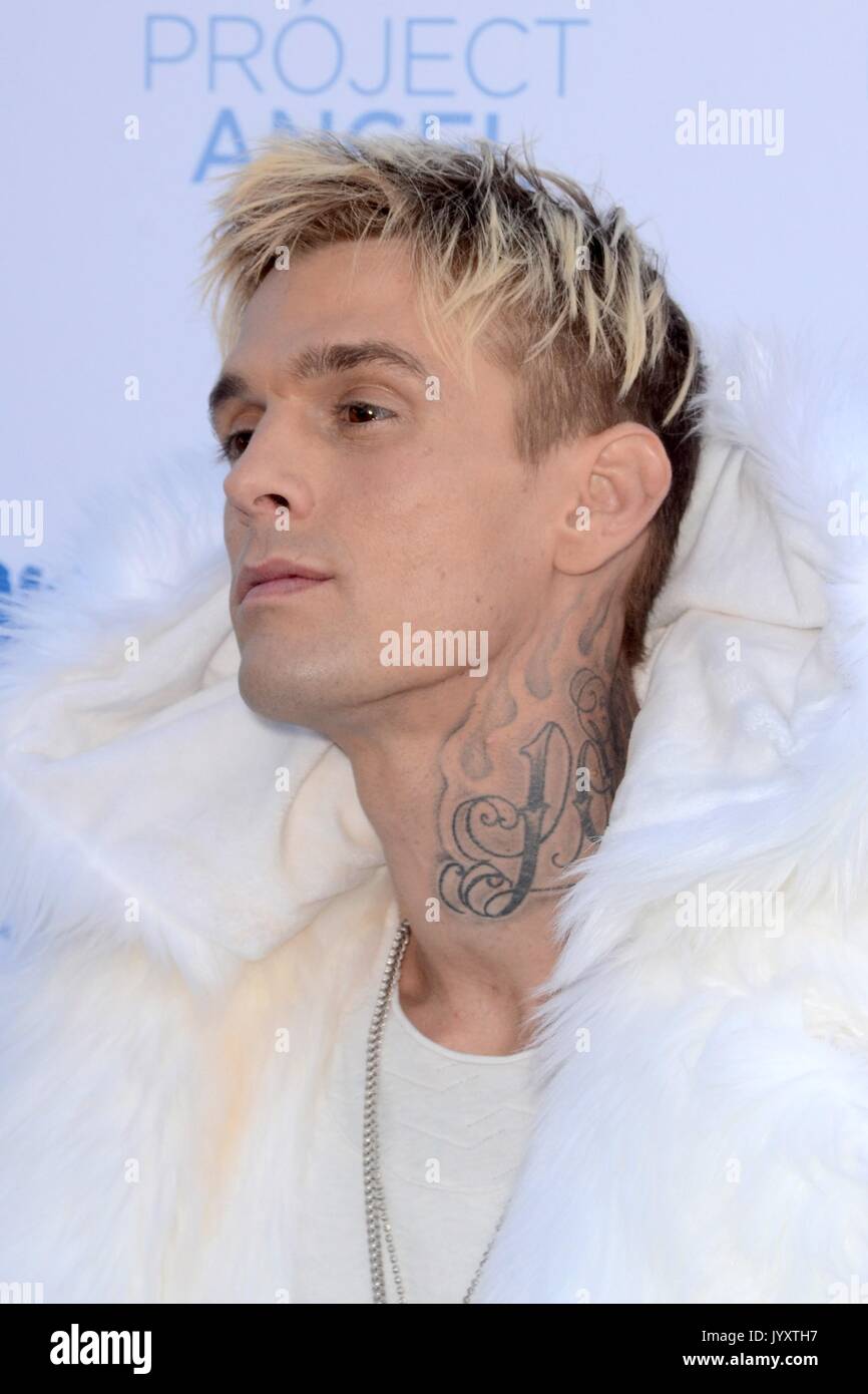Aaron Carter at arrivals for Project Angelfood 2017 Angel Awards Gala ...