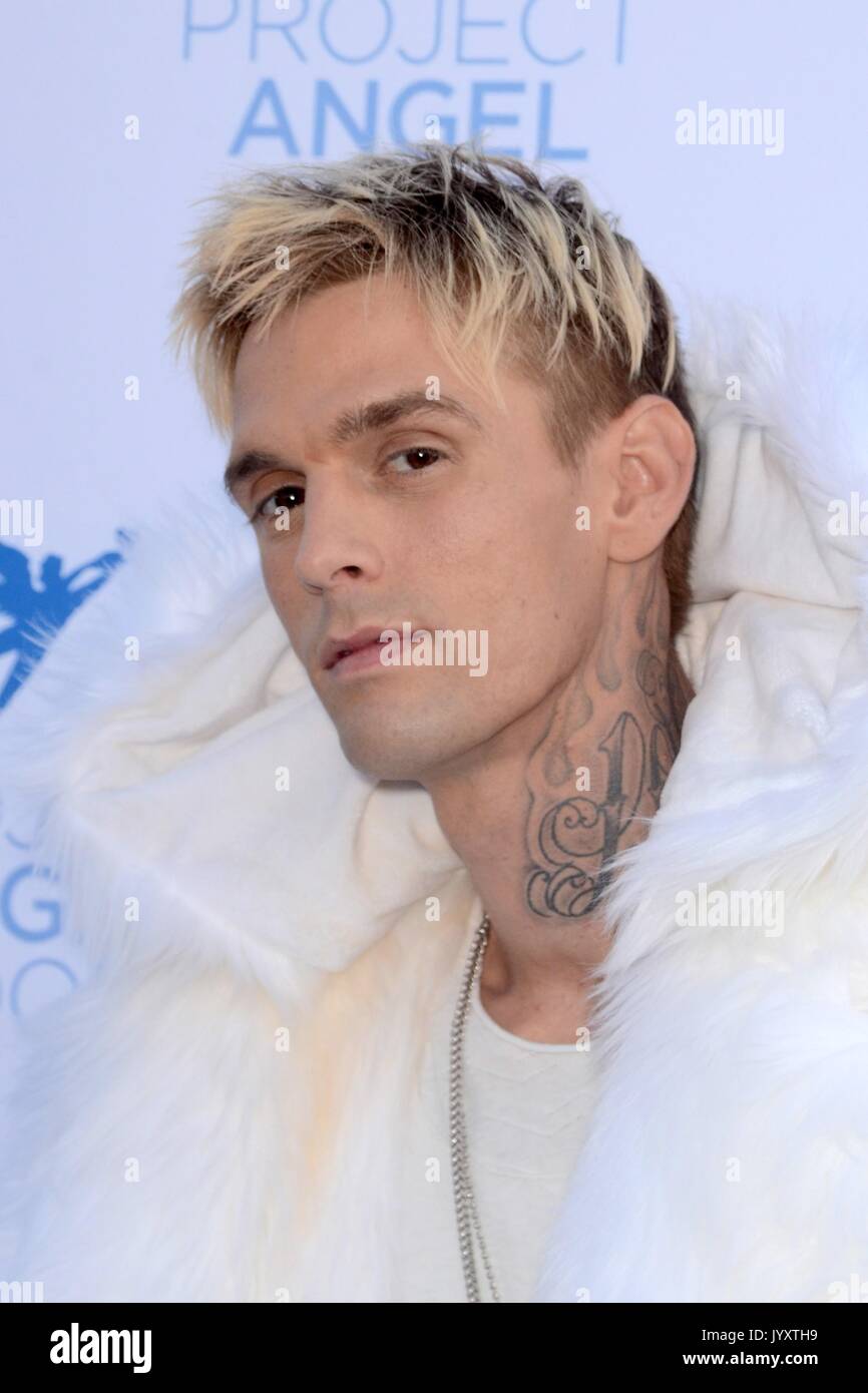 Aaron Carter at arrivals for Project Angelfood 2017 Angel Awards Gala ...