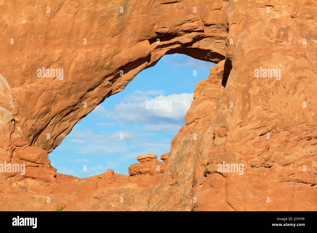 Famous Windows arch in the Arches National park, Utah, USA Stock Photo ...
