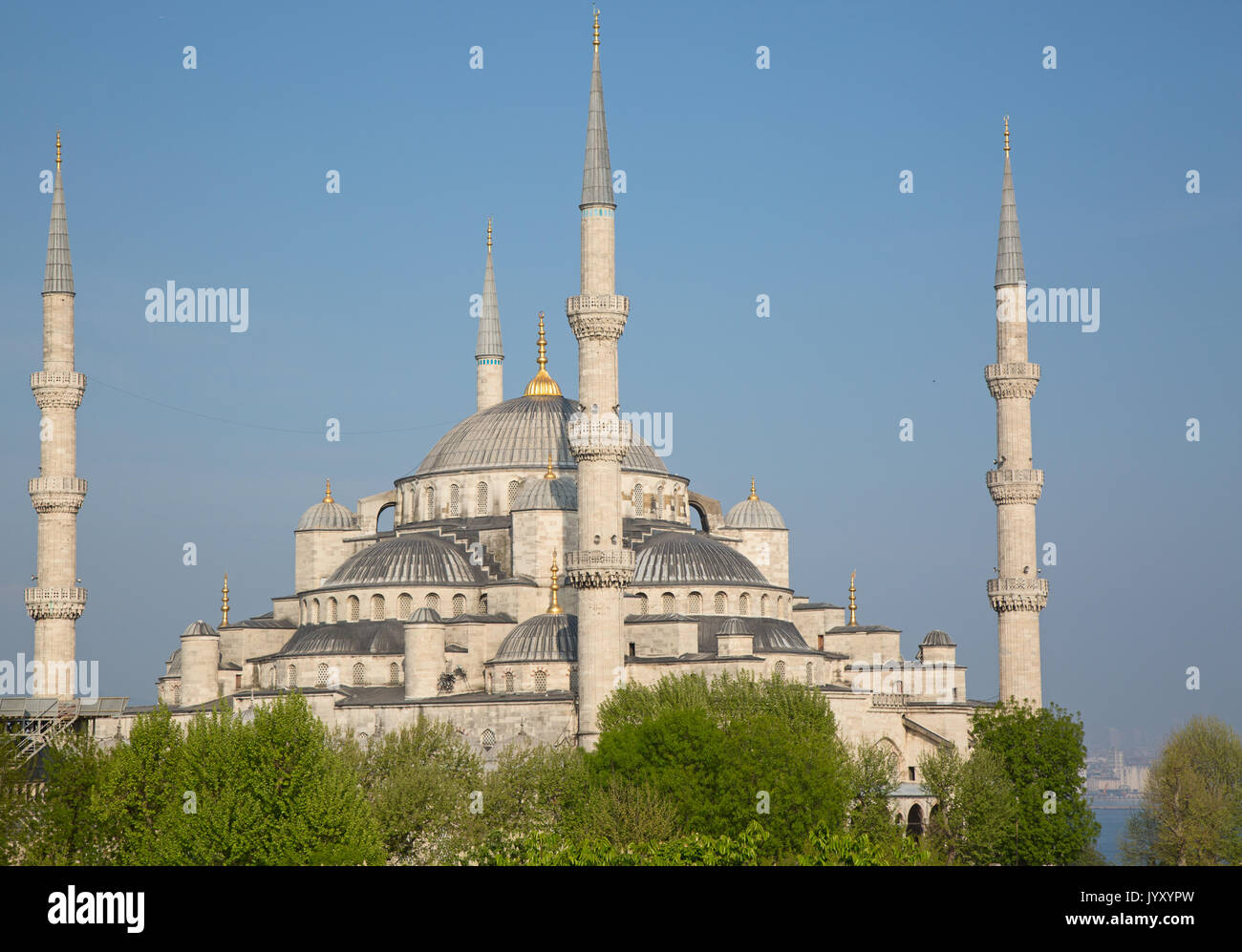 Famous "Blue mosque" in Istanbul, Turkey Stock Photo - Alamy